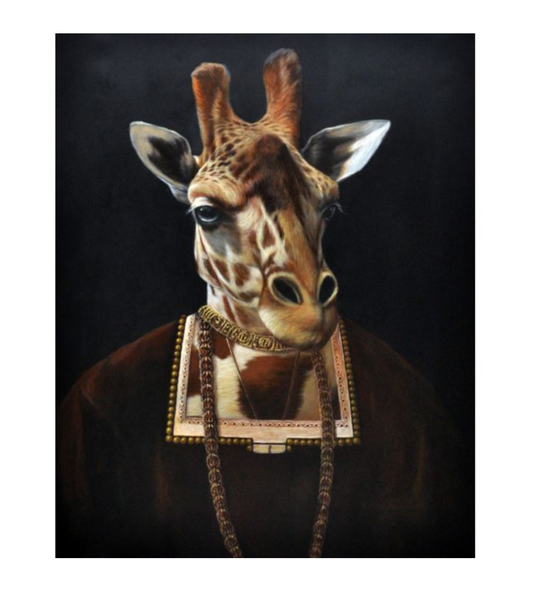 Toile Olystudio - Girafe — Authentique Design